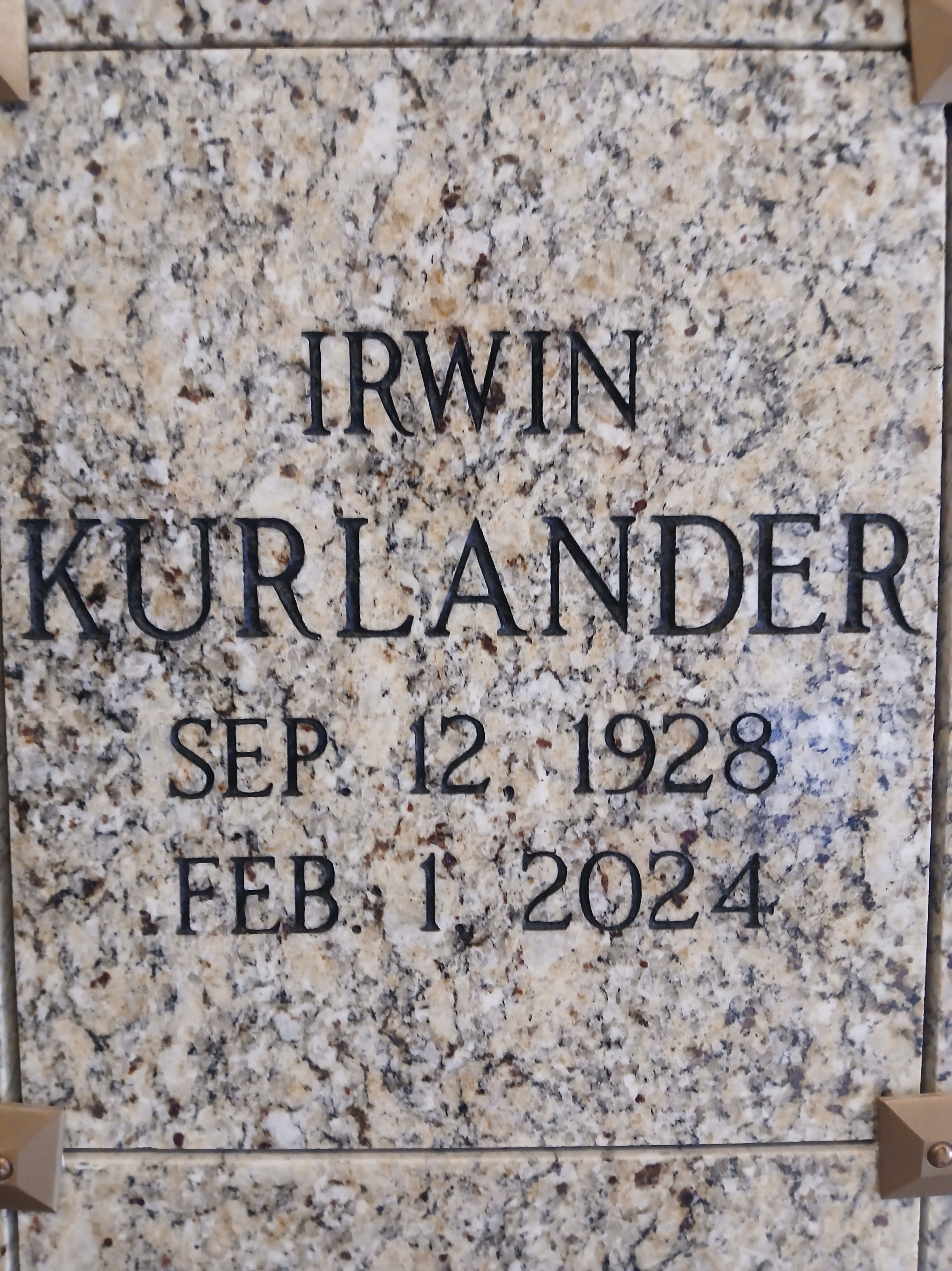 In Memoriam: Harriet and Irwin Kurlander – Eric M. Wolf